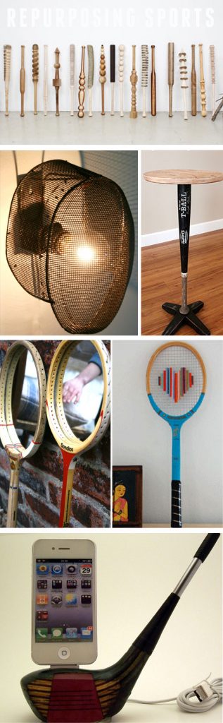 RePurpose Wed - Vintage Tennis Rackets - Stylish Patina Home