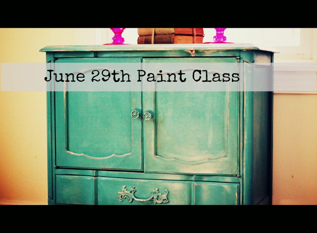 June Paint Class - Stylish Patina Home